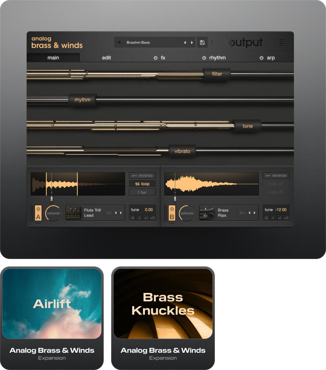 Output FX + Instruments Bundle - outfit your studio for less.