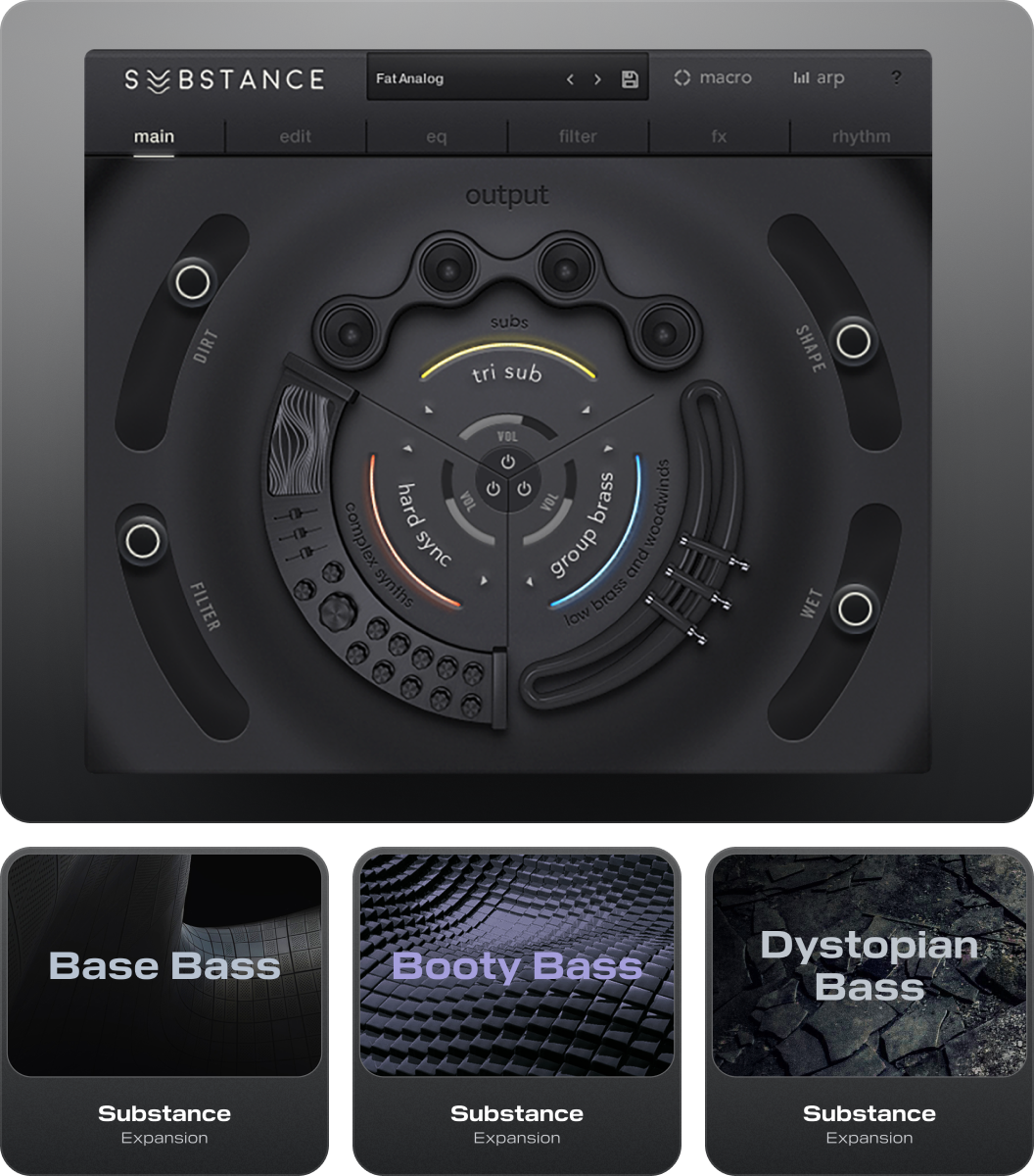 HOLIDAY SALE - 50% off! Substance - Powerful Bass Engine | Output