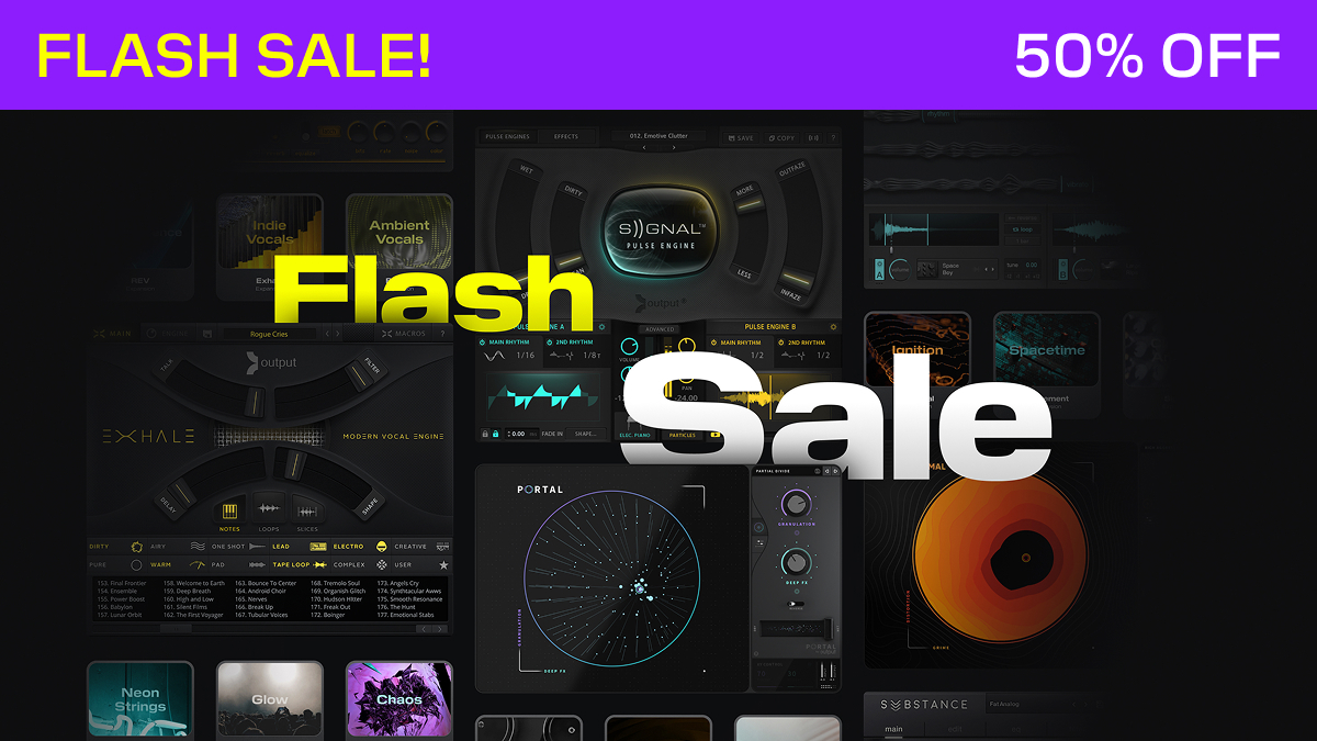 Output FX + Instruments Bundle - outfit your studio for less.