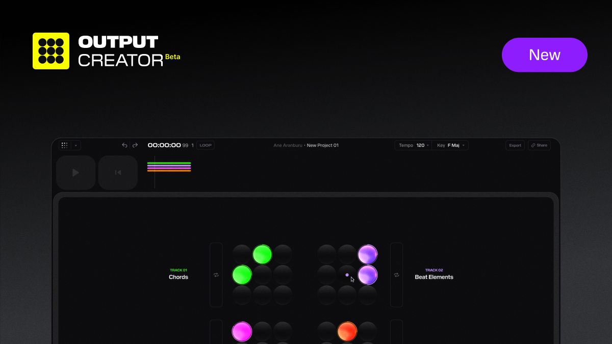Output Creator - The new way to create original music.