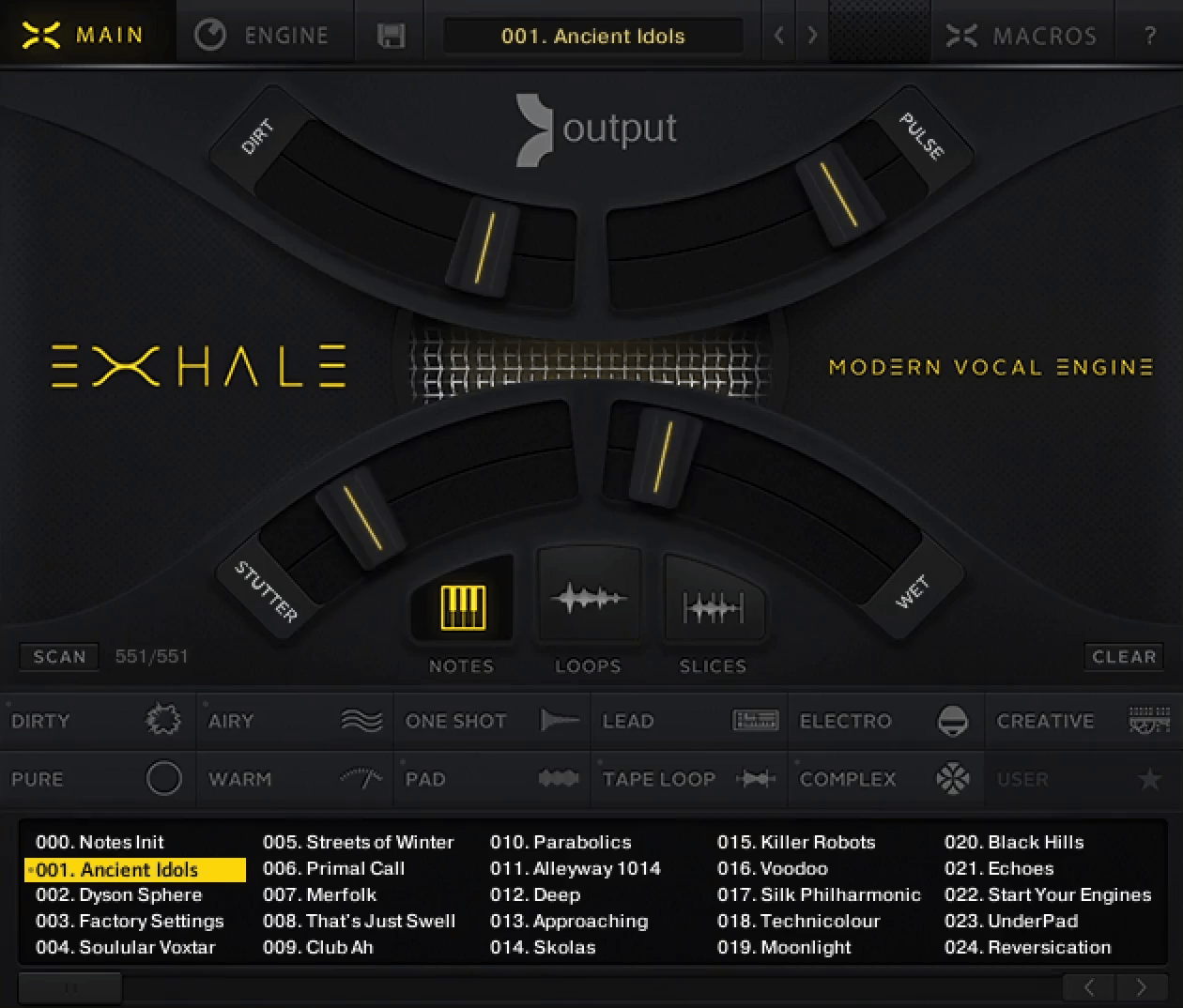 Exhale - Modern Vocal Engine | Output