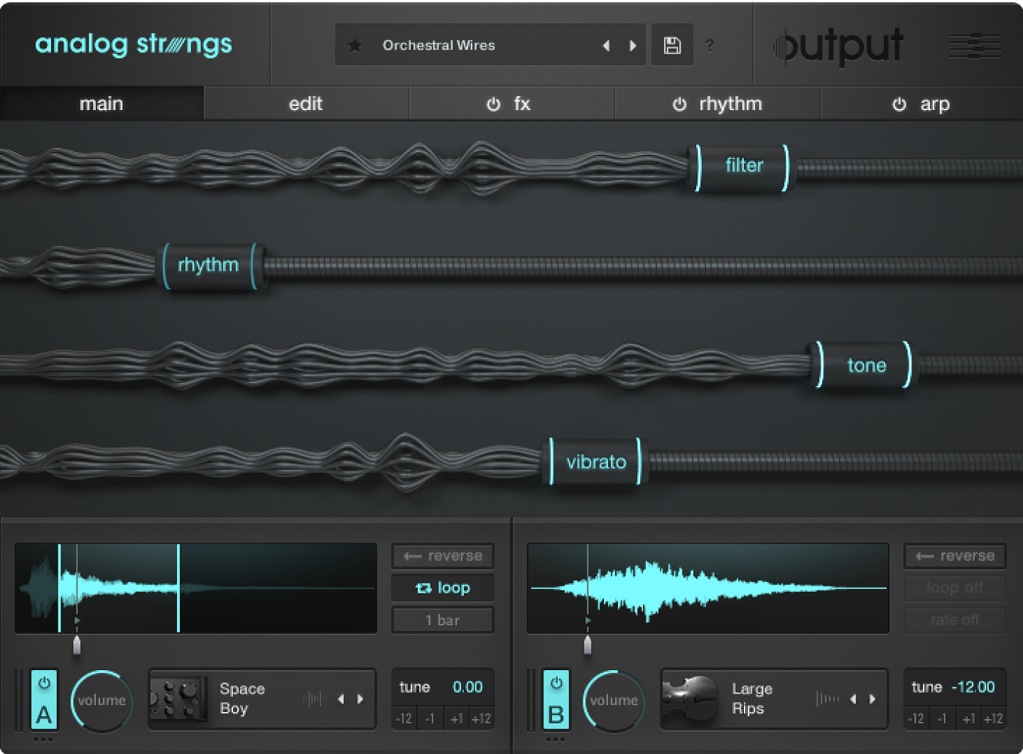 Analog Strings - Extraordinary Strings Engine | Output